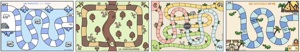 Apprendre en s’amusant : mes jeux de plateau – Bac de classe